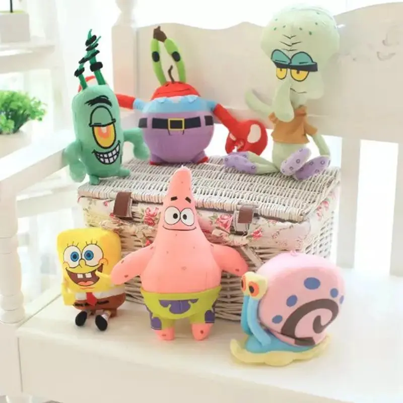 Spongebob Plush Doll, Kawaii Gift, Anime Style, Movies & Tv.