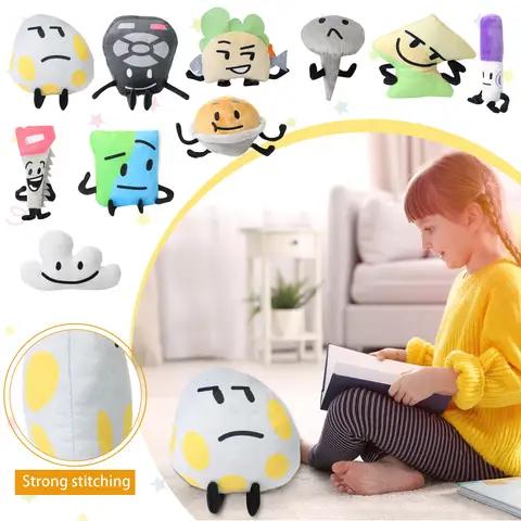 Four X Battle for Dream Plush Doll Cosplay Bfdi Plushies Soft Toy ...