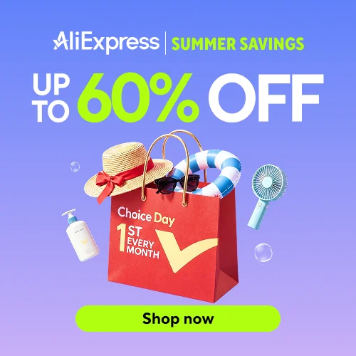 AliExpress Choice Day Summer Savings Coupons | XpressCoupon