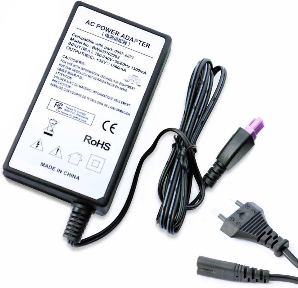 32V AC Adapter Power Supply for HP Deskjet Photosmart PSC Officejet ...