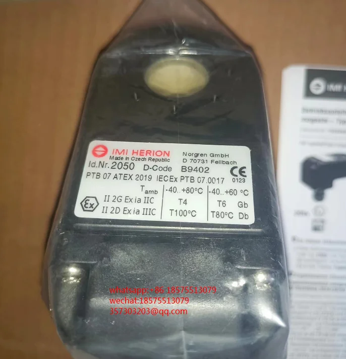 Flameproof Solenoid Valve D70731 2050 | Industrial Grade, New & Durable ...