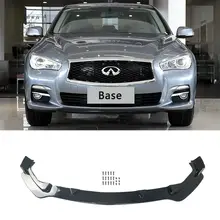 For INFINITI Q50 Sport / Base 2014-2017 Car Front Bumper Lip Spoiler ...