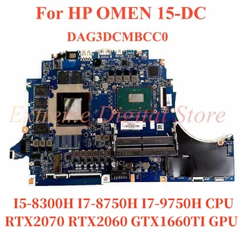 Para HP OMEN 15-DC placa base de computadora portátil DAG3DCMBCC0 con ...