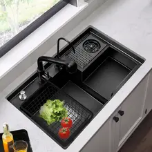 High-Pressure Stainless Steel Nano Stepped Sink For Kitchen And Bar.