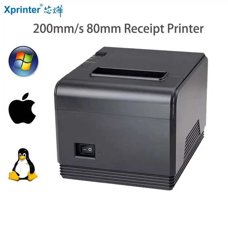 High-Speed 200Mm/S Thermal Receipt Printer With Auto Cutter, Bluetooth ...