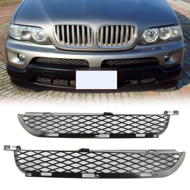 A Pair Of Front Bumper Lower Grilles For BMW X5 E53 2003 2006 Facelift Racing Grills Exterior Replacement Parts Accessories Auto AliExpress