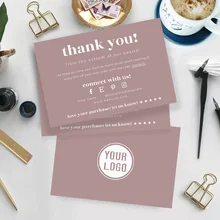 Small Business Package Insert Card EDITABLE Business Thank You Cards ...