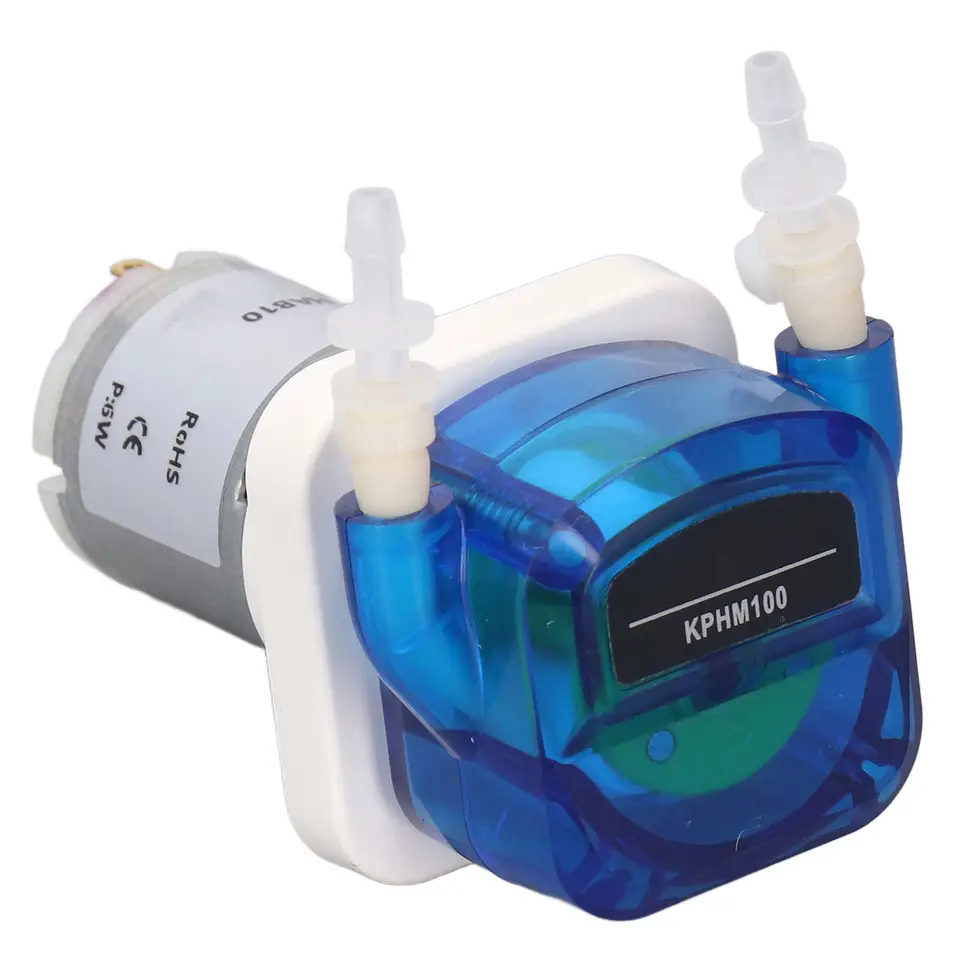 12V 24V Mini Peristaltic Pump, 180Ml/Min, Self-Primming Lab Dosing Pump