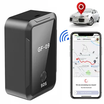 GF09 Mini AGPS Tracker App Anti-Theft Device WIFI LBS GSM GPRS Locator ...