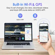 Viofo A129 Plus Dual Camera Dash Cam With Night Vision And Gps