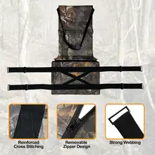 Adjustable Outdoor Tree Stand Seat For Blind Hunters.