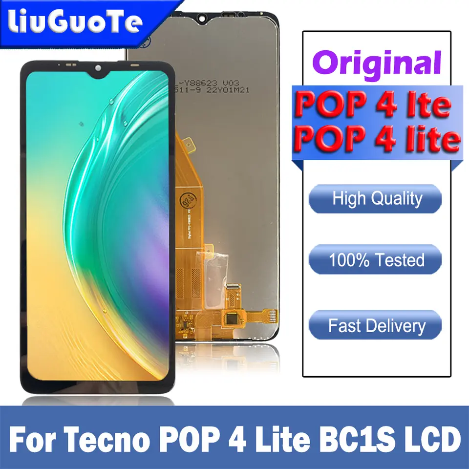 Original 6.0" Lcd Touch Screen For Tecno Pop 4 Lite – Replacement ...