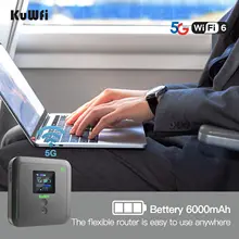 Explore Kuwfi'S 5G 6000Mah Portable Wifi Hotspot For Up To 32 Users ...