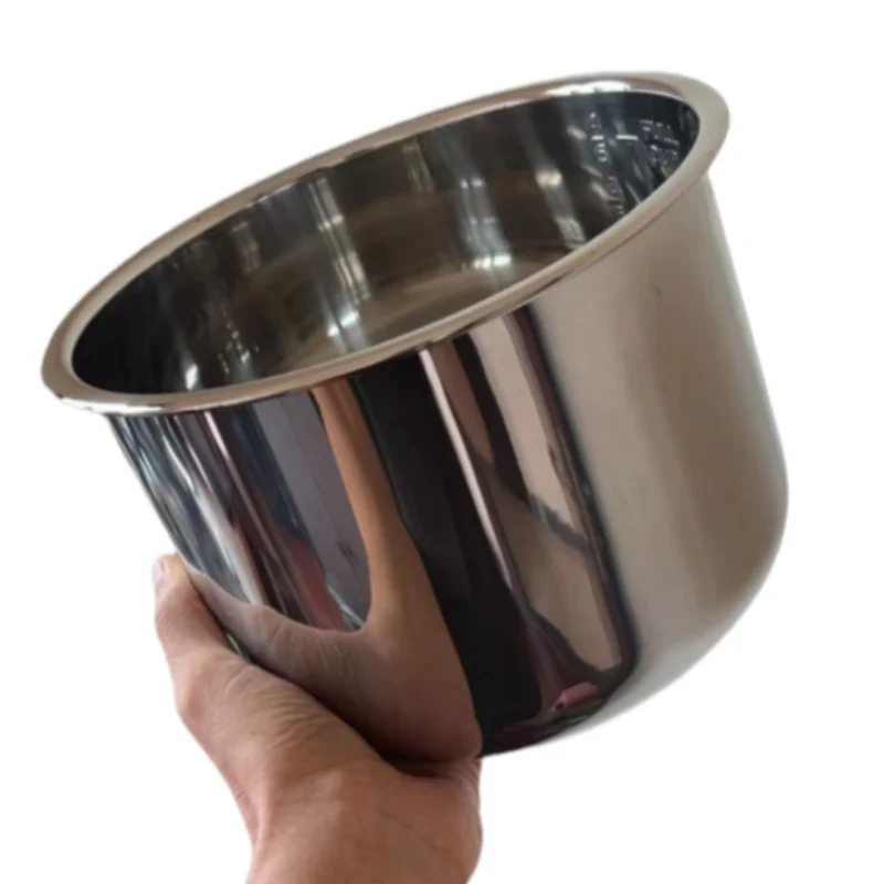 Stainless Steel Zojirushi 10-Cup Rice Cooker Inner Bowl Replacement Part.