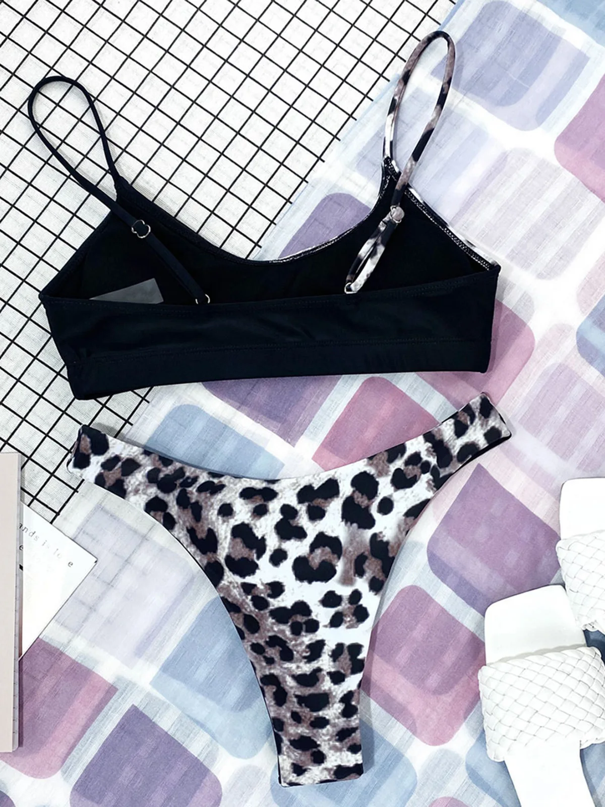 14 Color S - XL Sexy Leopard Bikini Women Swimwear Female Swimsuit Two ...