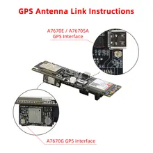 Lilygo Ttgo T-A7670G/E/Sa 4G Lte Development Board Esp32 Support