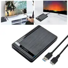 Hard Drive Enclosure Data Storage 5Gbps 2.5 Inch SATA to USB 3.0 ...