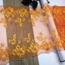 Two Tone Embroidery Tulle Lace Wedding Dress IDY Sewing Accessories ...