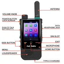 Zello Walkie Talkie HIROYASU HI-B5Pro 4G Lte PoC Radio Zello Real-PTT ...