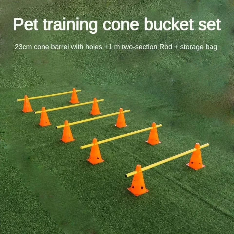 High-Quality Obstacle Training Set For Dogs, Enhance Agility And Fun!