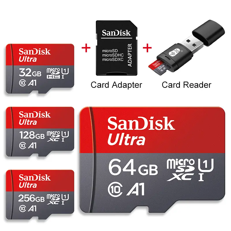 Memory Card 512GB 256GB 128GB 64GB 32GB 100MB/S Micro sd card UHS-1 ...