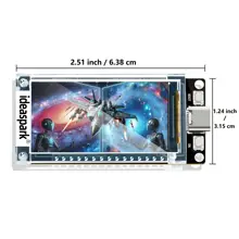 Esp32 Development Board With Tft Display, Wifi/Ble, Micropython Support.