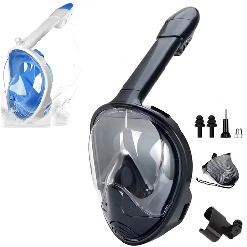 Máscara De Natación De Cara Completa Para Adultos Y Niños,