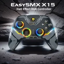 Easysmx X15 Wireless Gamepad, Rgb Lighting, Compatible With Pc And Switch