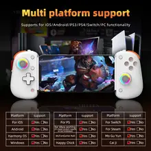 Bsp D8 Pro Rgb Wireless Gamepad Joystick For Switch, Ios, Android