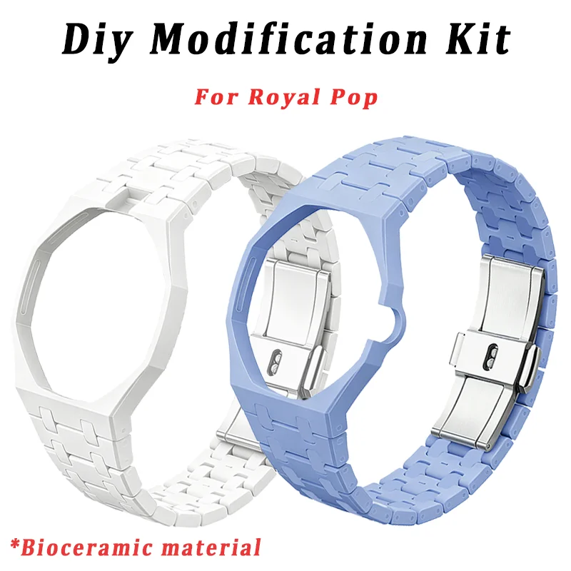 Luxury Modification Kit For Swatch x AP Royal POP Ceramic Biomaterials ...
