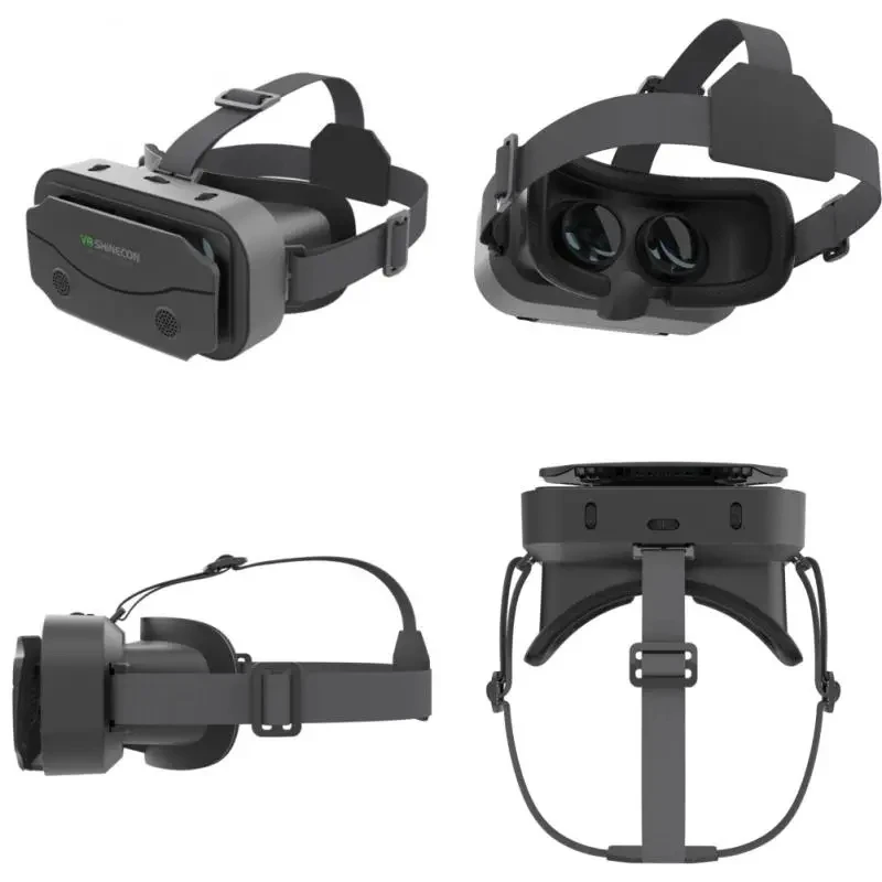 3D Virtual Reality VR Glasses Headset Devices Helmet Lenses Goggles ...