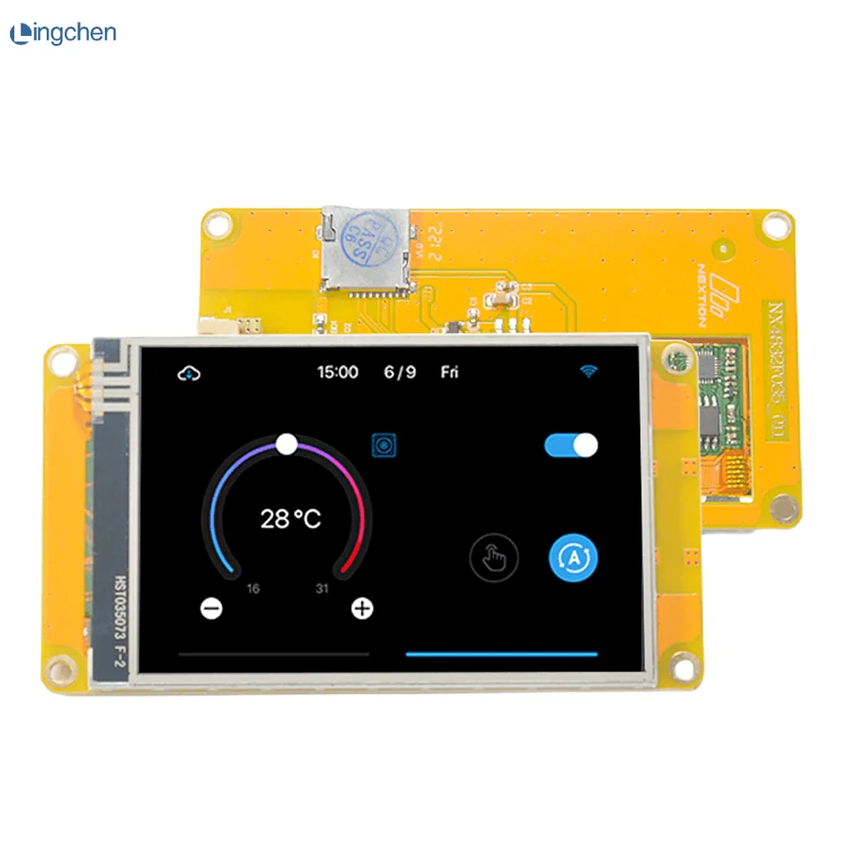 Nextion Nx3224F024 Hmi Lcd Touchscreen Module, Free Sim Debug Support