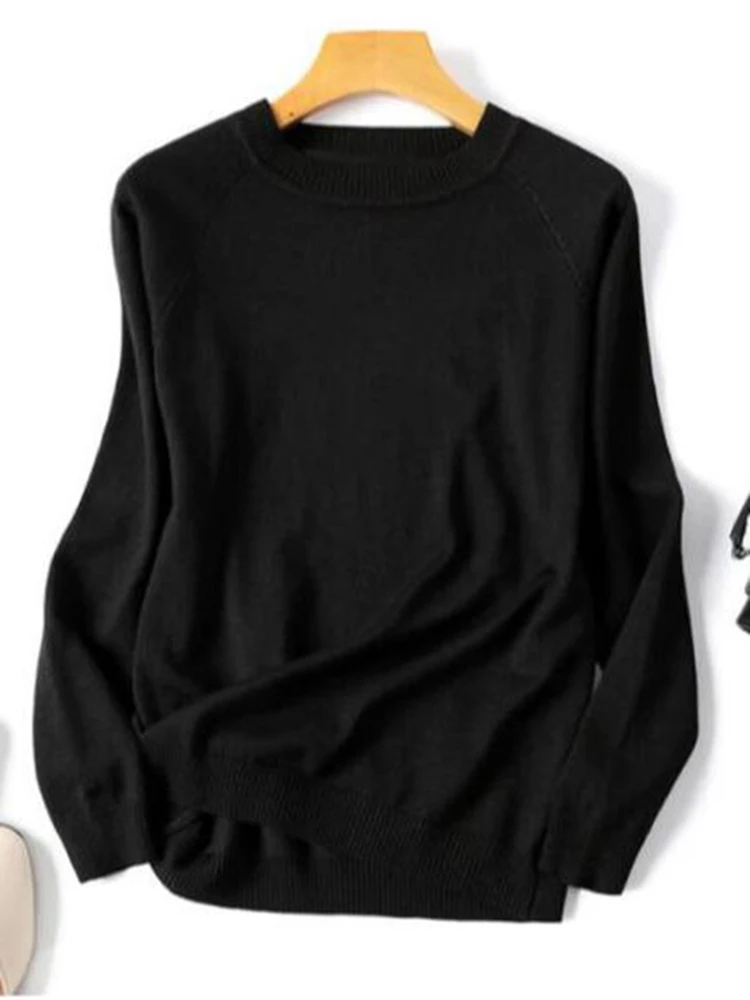2022 Autumn Winter Long Sleeve Striped Pullover Women Sweater Knitted ...