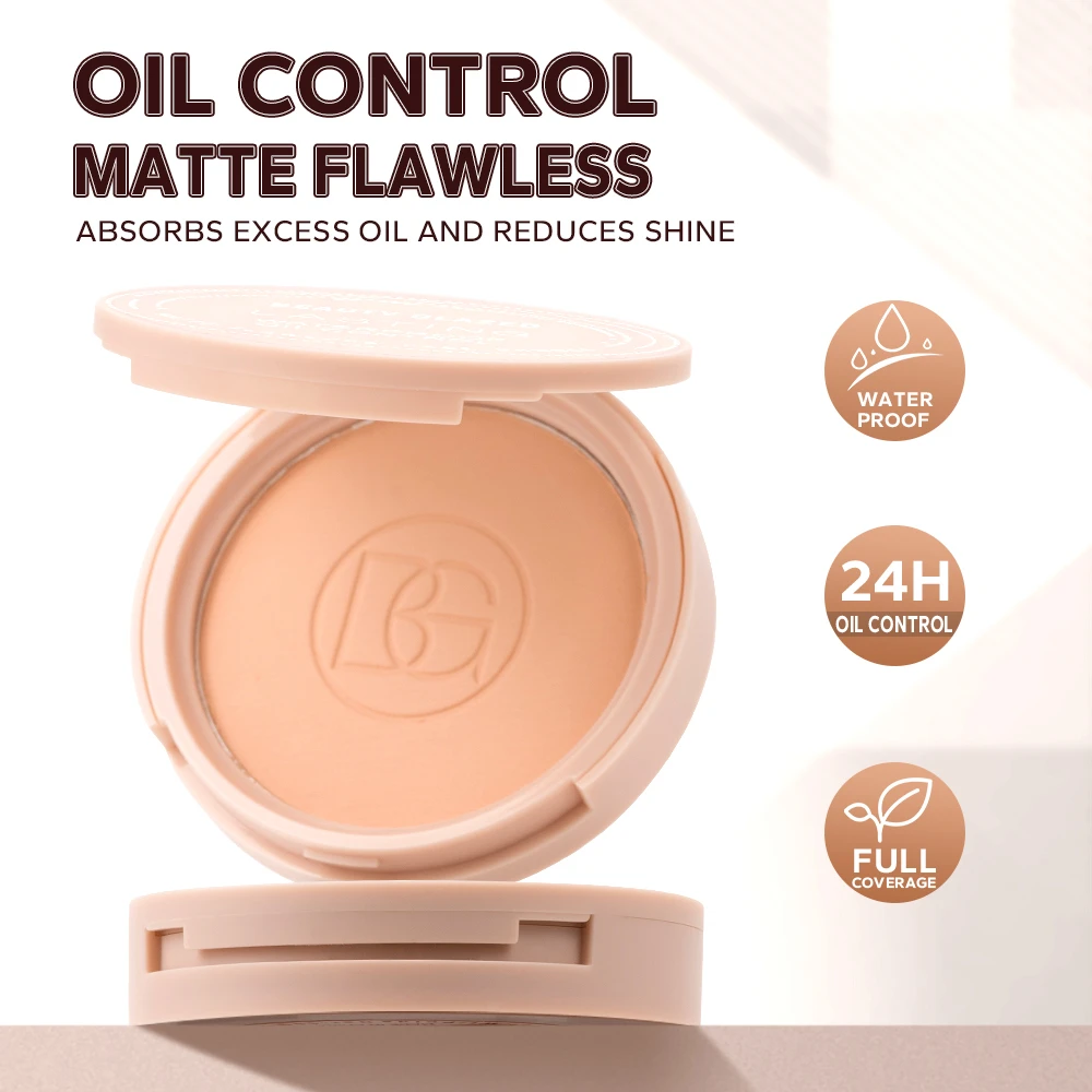 BEAUTY GLAZED Oil Control Matte Face Powder Long Lasting Flawless ...