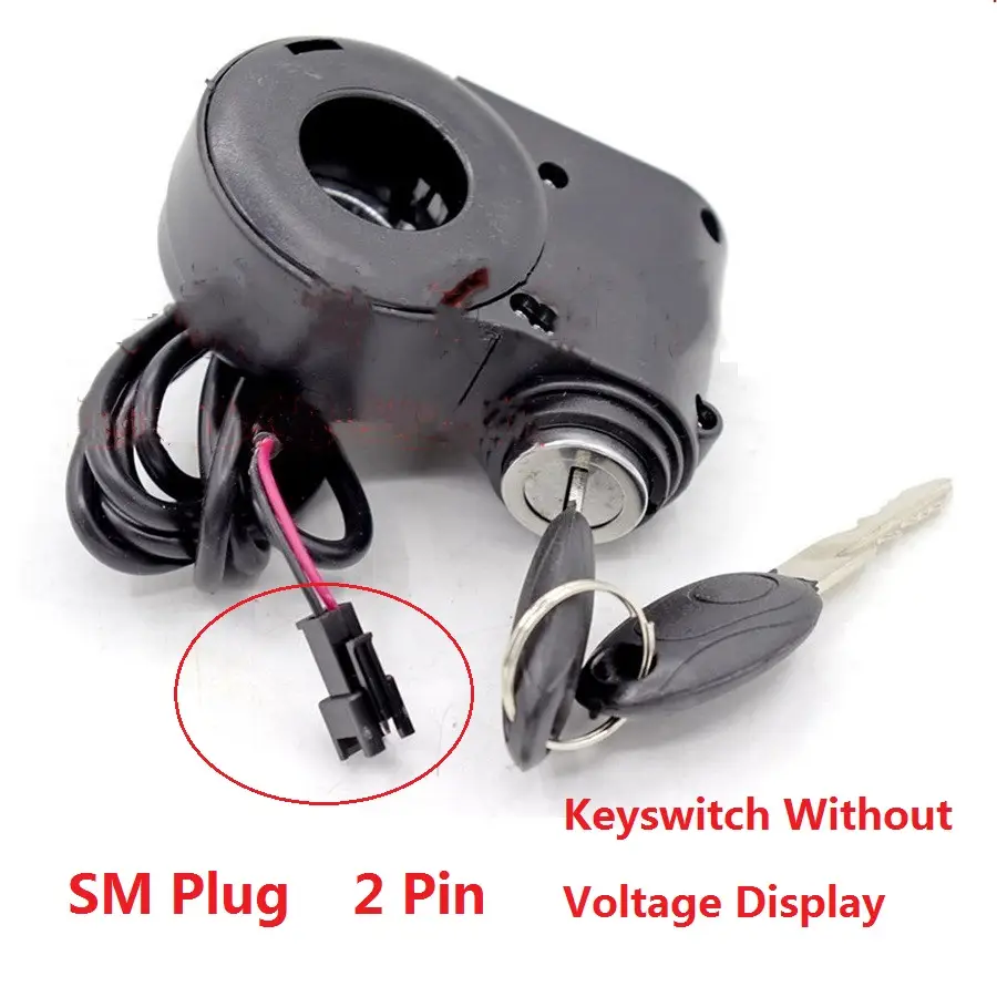 E-scooter Ignition Lock Without Voltage Display Starter Switch Locks ...