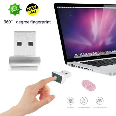USB Fingerprint Key Reader for Windows 10 Hello - Security Key ...