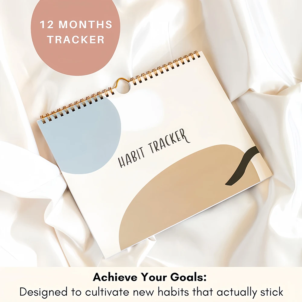 Habit Tracker Calendar Motivational Habit Tracking Journal ...