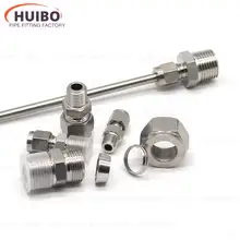 Stainless Steel Compression Connectors, M5-M20, Double Ferrule Ring ...
