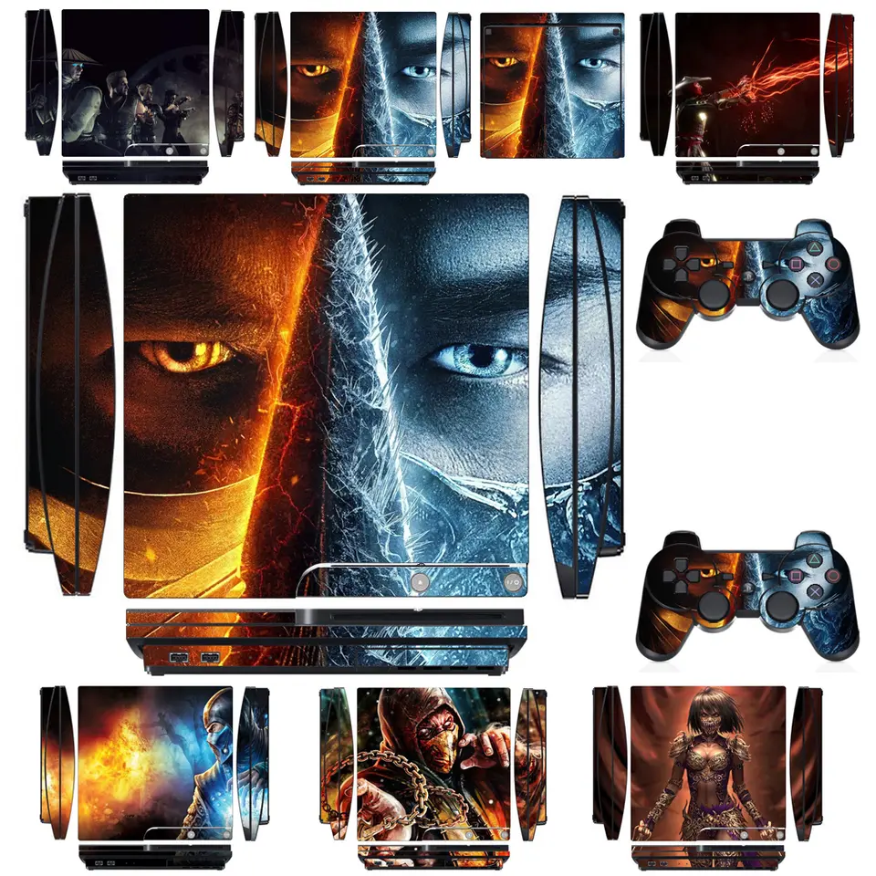 Ps3 Slim Stickers, Sony Controller Skins, Vinyl Protector, Trendy ...
