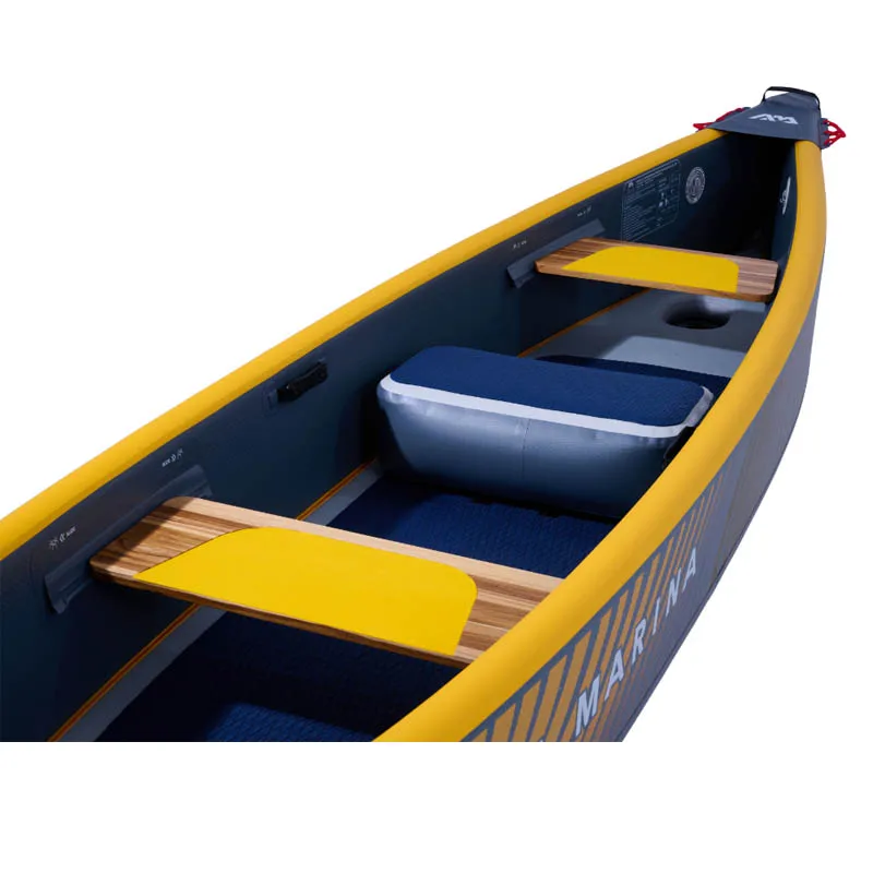 AQUA MARINA TOMAHAWK kayak inflatable boat canoe pvc dinghy raft paddle ...