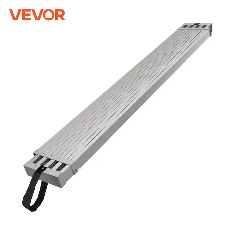 Vevor Extendable Aluminum Work Plank, 9-15 Ft, 500Lb Capacity, Perfect ...
