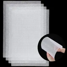 5/10PCS Plastic Canvas Embroidery Sheets White Mesh Sheets for DIY ...