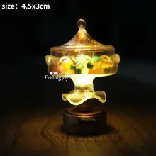 Dollhouse Miniature Lamp,Table Lamp，Mini Can Be Bright Wall DollHouse ...