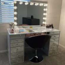 American dressing table, home dresser, chest of drawers, integrated ...