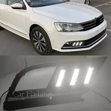 Led Drl For Volkswagen Jetta Sagitar Mk6 2015-2018 | Styling Daytime ...