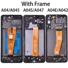 High-Quality 6.5" Lcd Touch Screen For Samsung A04 Seriesphones.