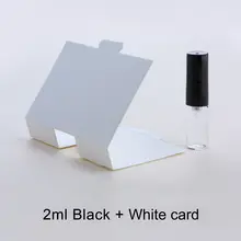 2ml Black White Card