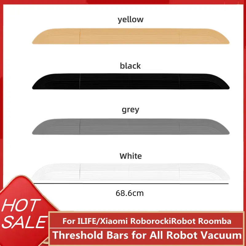 Anti-Slip Tpe Ramp For Robot Vacuums, Wheelchairs, Lightweight Design.