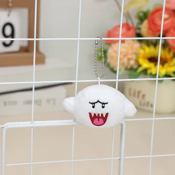 Super Mario Wonder World Ghost Boo " Pendant Plush Toy , Cartoon Game ...