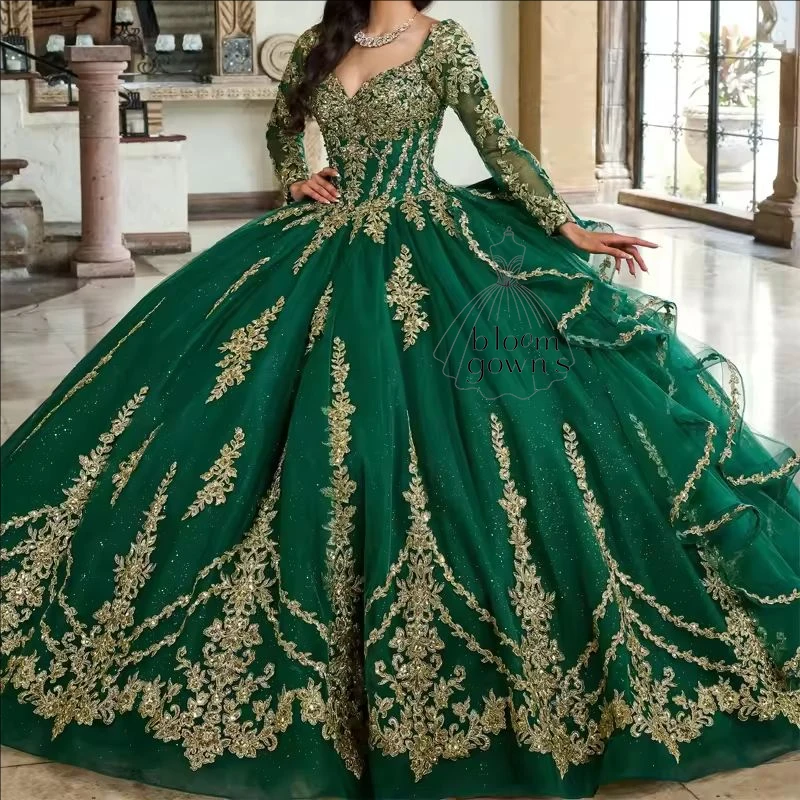 Emerald Green Dresses: The Ultimate Guide to Stunning Quinceañera ...